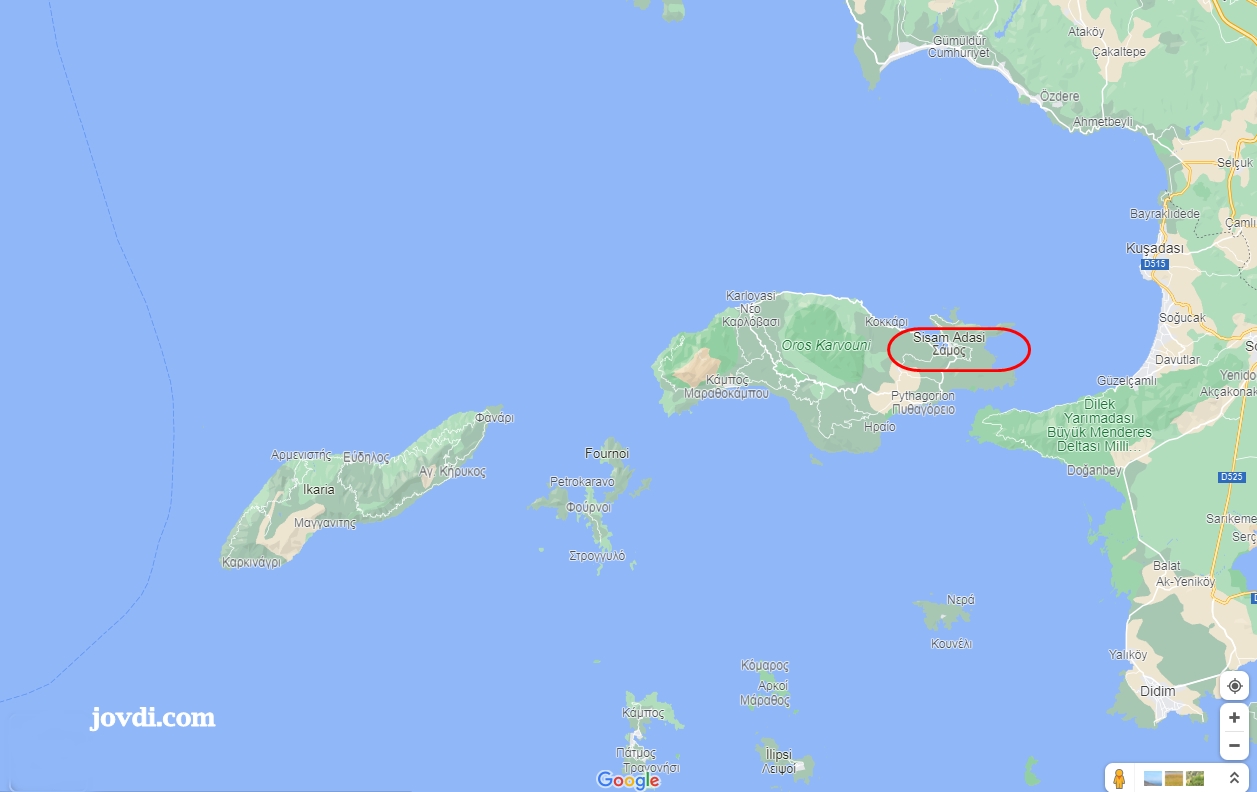 Samos Adası (Sisam Adası) Gezilecek Yerler Nelerdir » buradasin